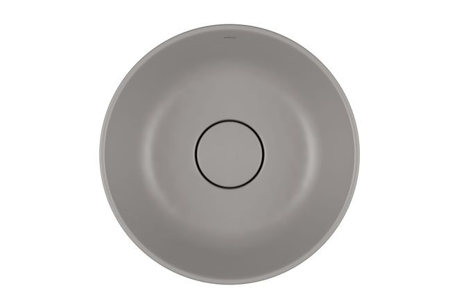 Cuba Deca de Sobrepor Redonda 30cm (Cinza)