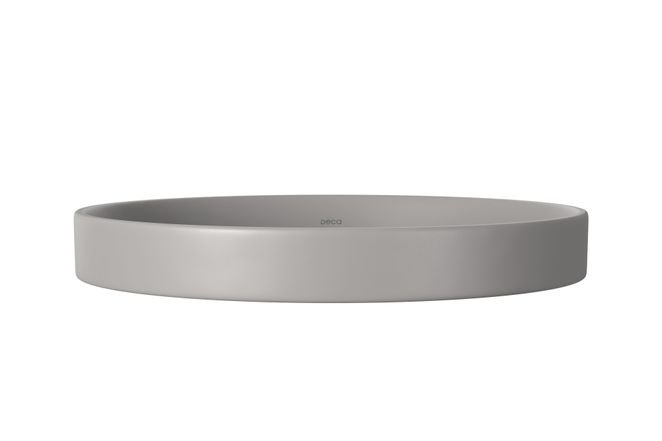 Cuba Deca de Sobrepor Redonda 30cm (Cinza)